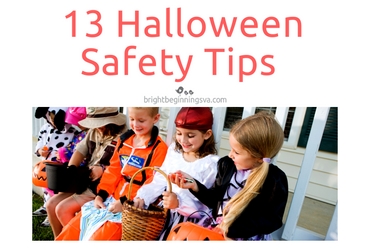 13 Halloween Safety Tips | Bright Beginnings Preschool
